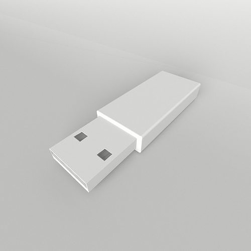 3D model USB v1 001 VR / AR / low-poly | CGTrader