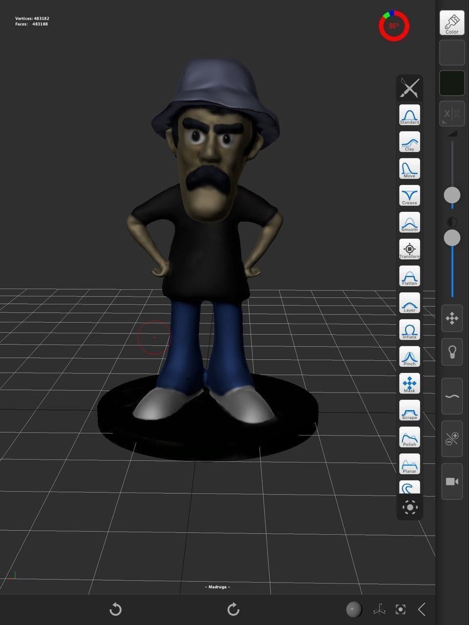 Don Ramon 3D model 3D printable | CGTrader