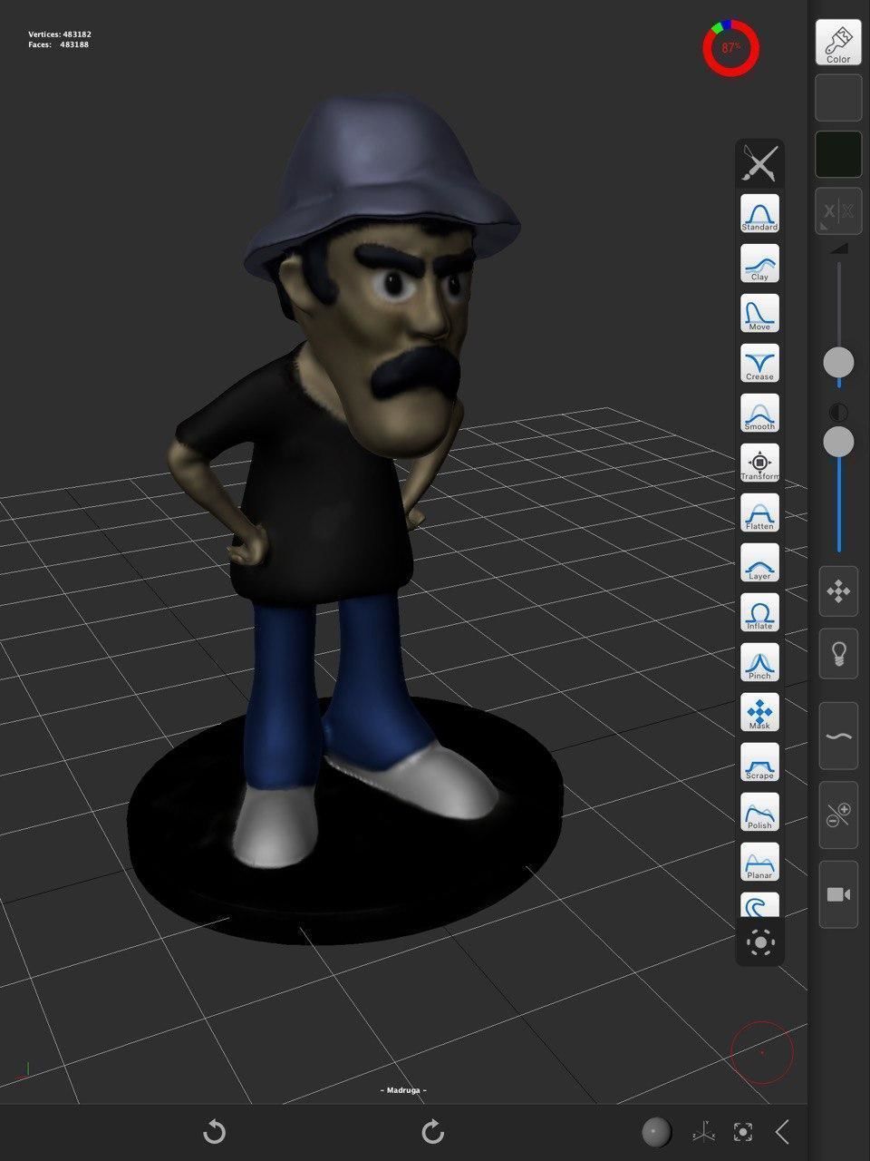 Don Ramon 3D model 3D printable | CGTrader
