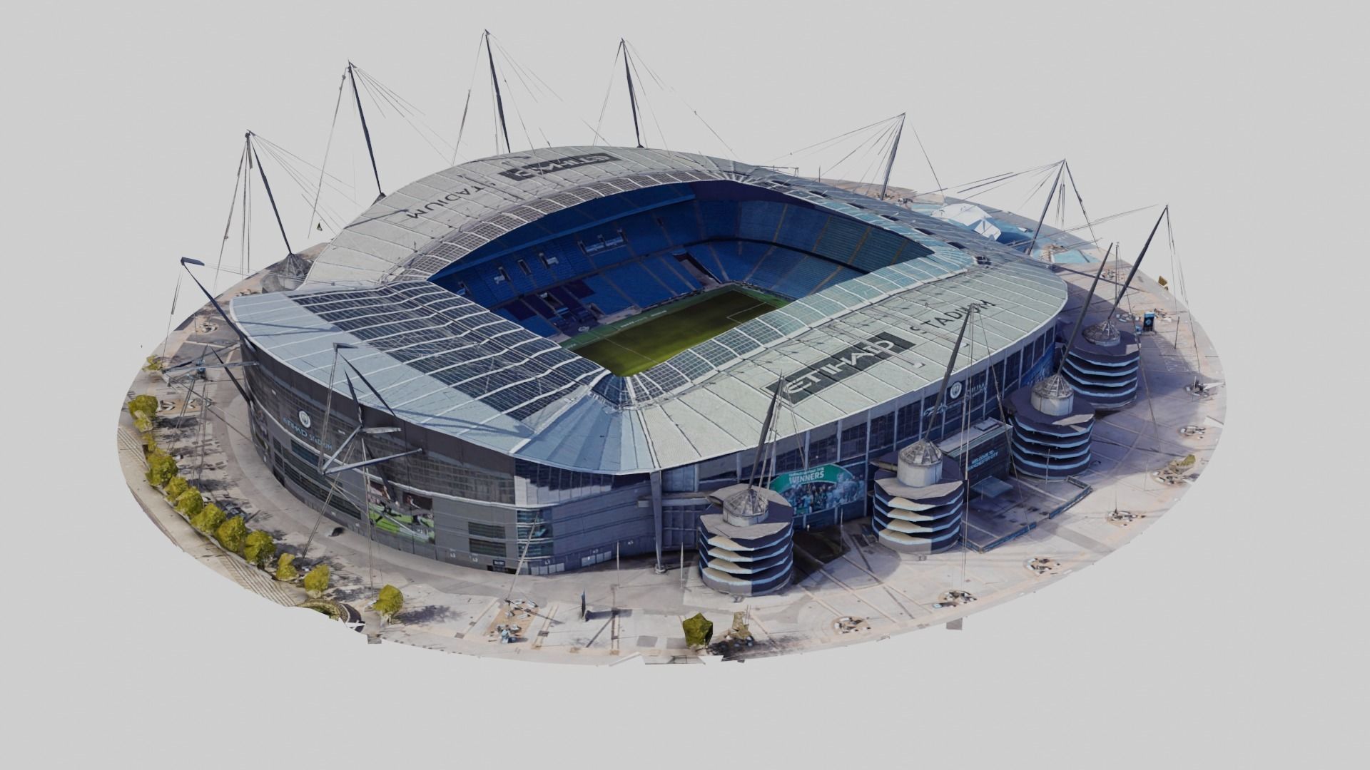 Etihad Stadium - Manchester City FC 3D model | CGTrader