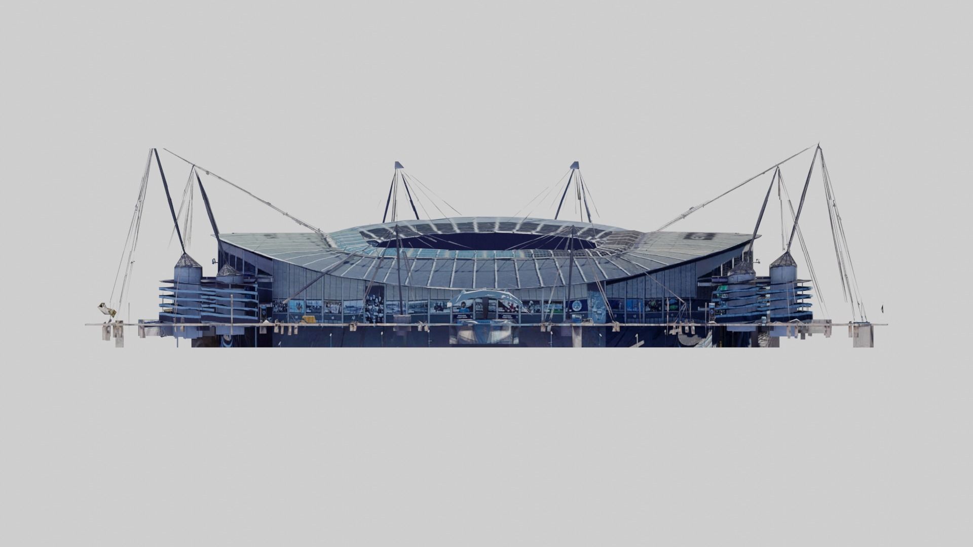 Etihad Stadium - Manchester City FC 3D model | CGTrader