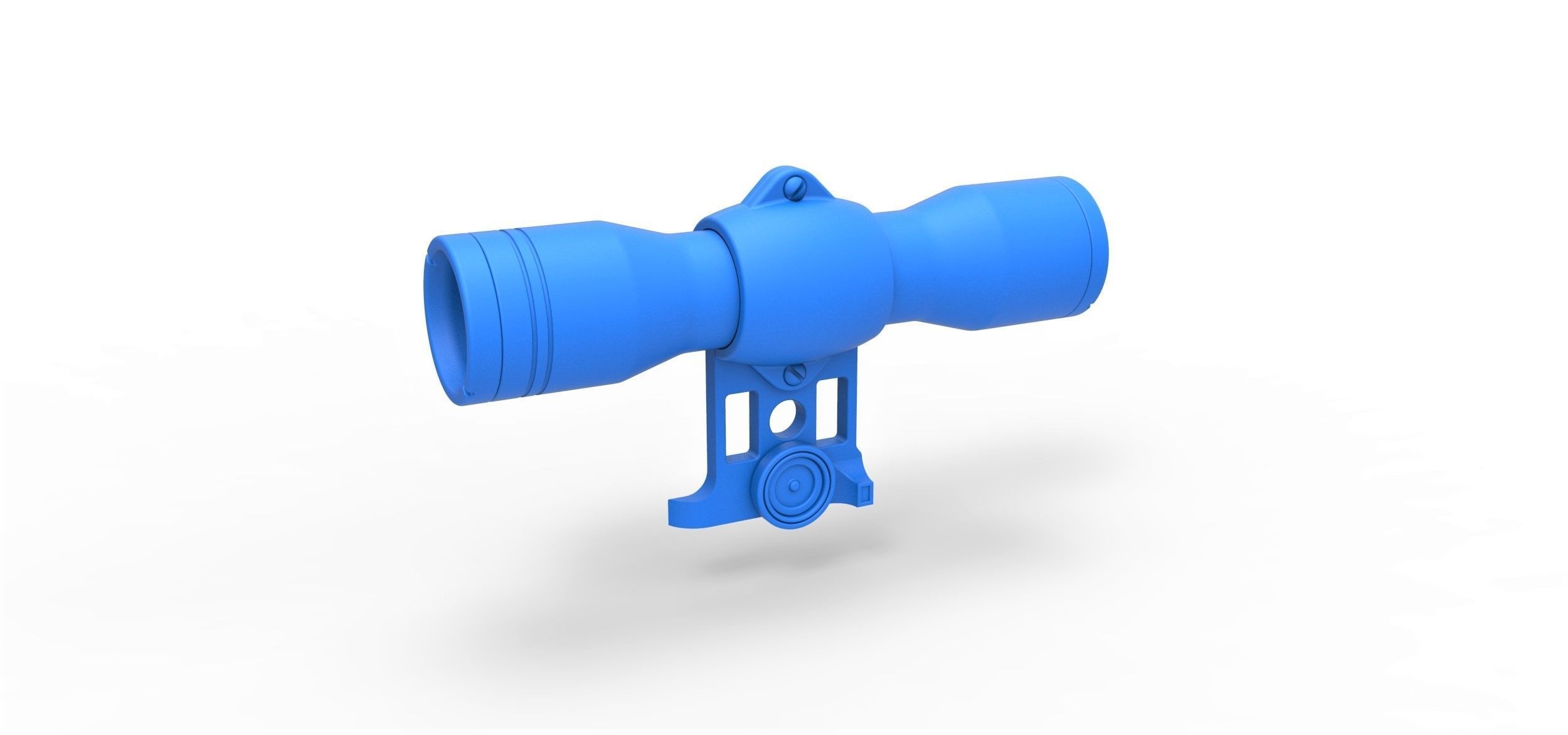Scope for cosplay blaster 4 3D model 3D printable | CGTrader