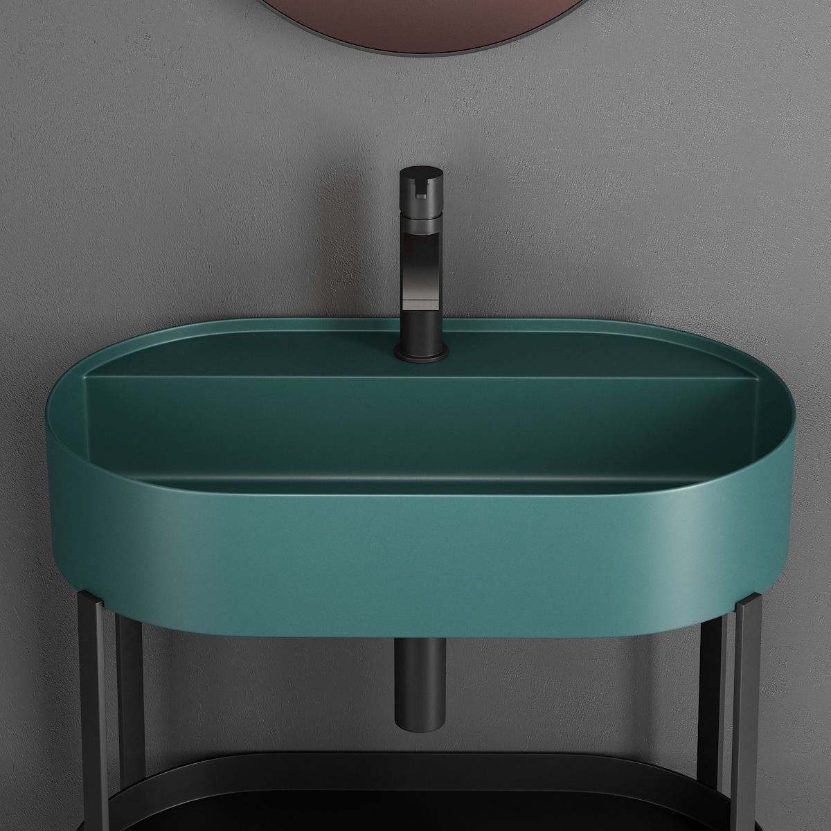 3D model Nic Design Consolle Oval Washbasin VR / AR / low-poly | CGTrader