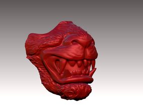 Half face 3D Print Models | CGTrader