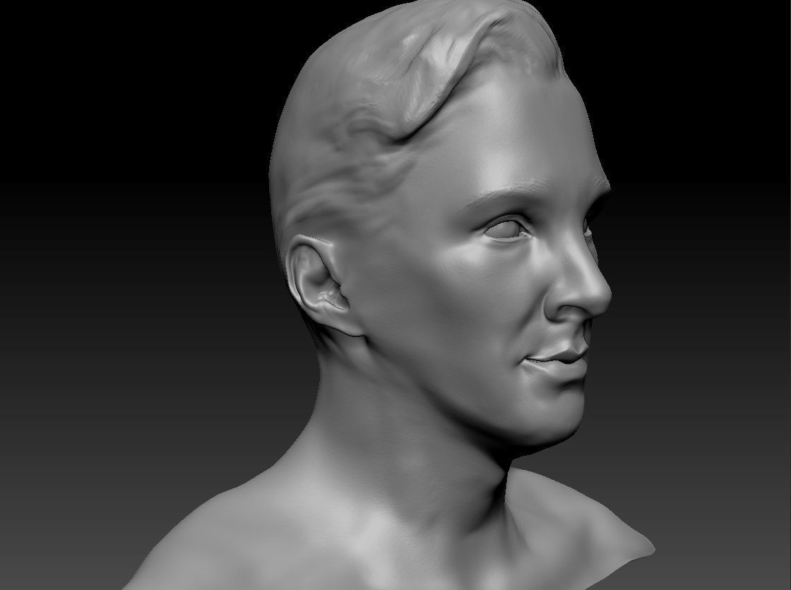 Benedict Cumberbatch Sherlock 3d model 3D model | CGTrader