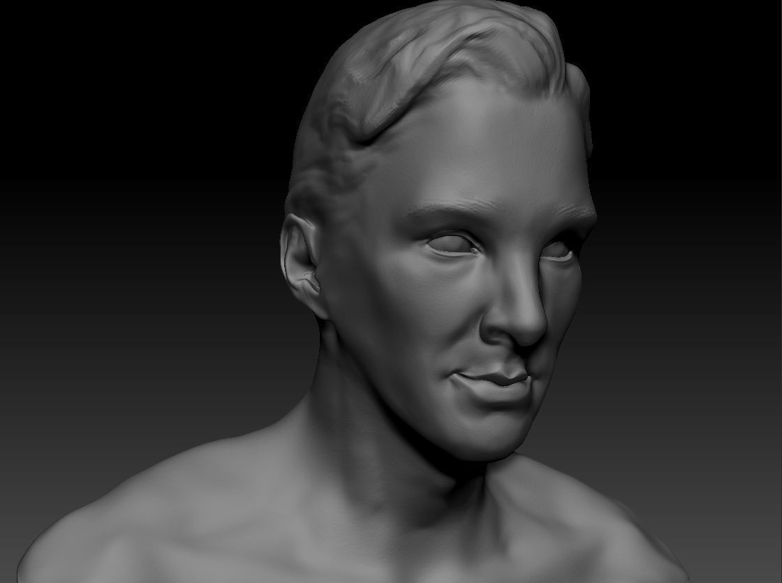 Benedict Cumberbatch Sherlock 3d model 3D model | CGTrader