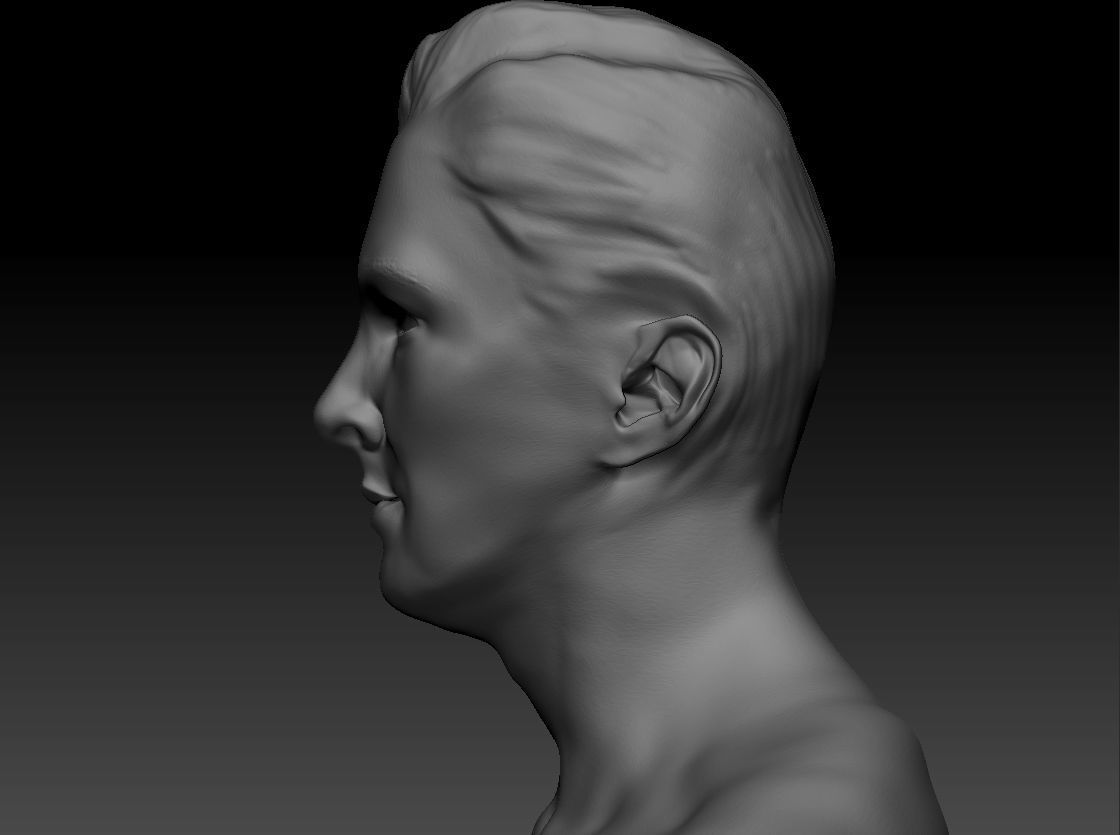 Benedict Cumberbatch Sherlock 3d model 3D model | CGTrader