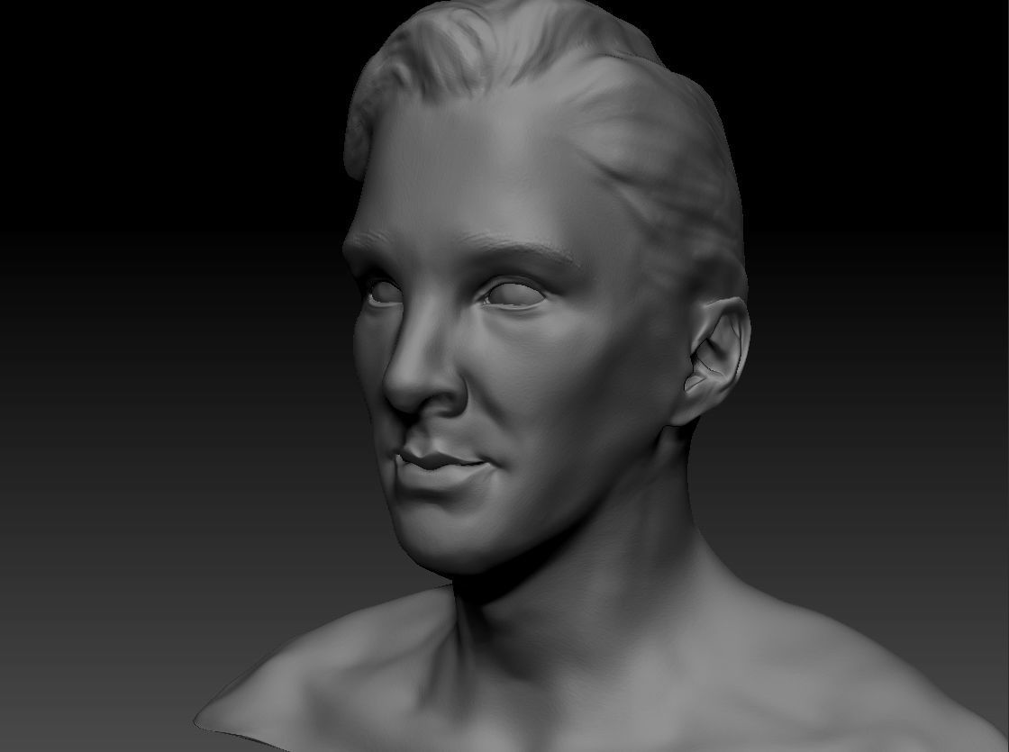 Benedict Cumberbatch Sherlock 3d model 3D model | CGTrader