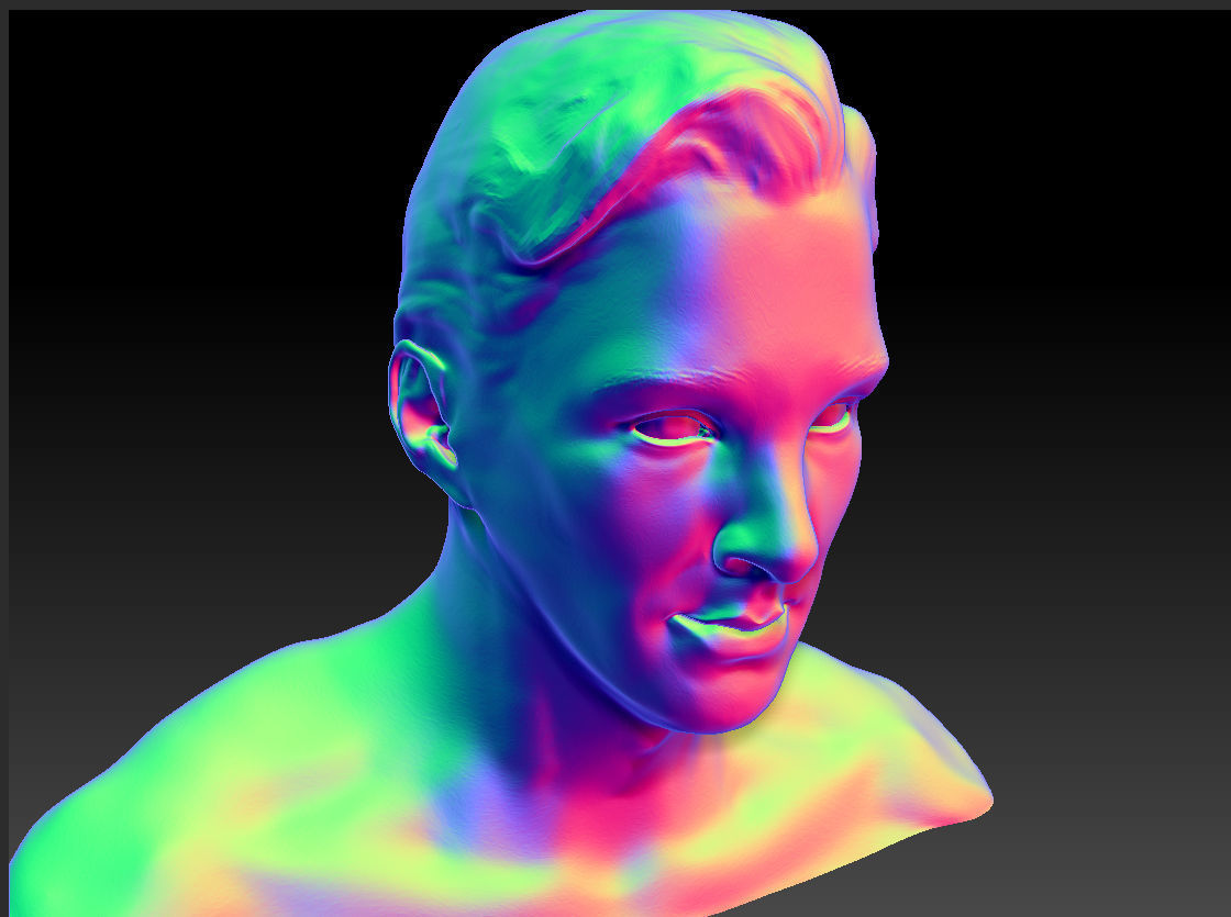 Benedict Cumberbatch Sherlock 3d model 3D model | CGTrader