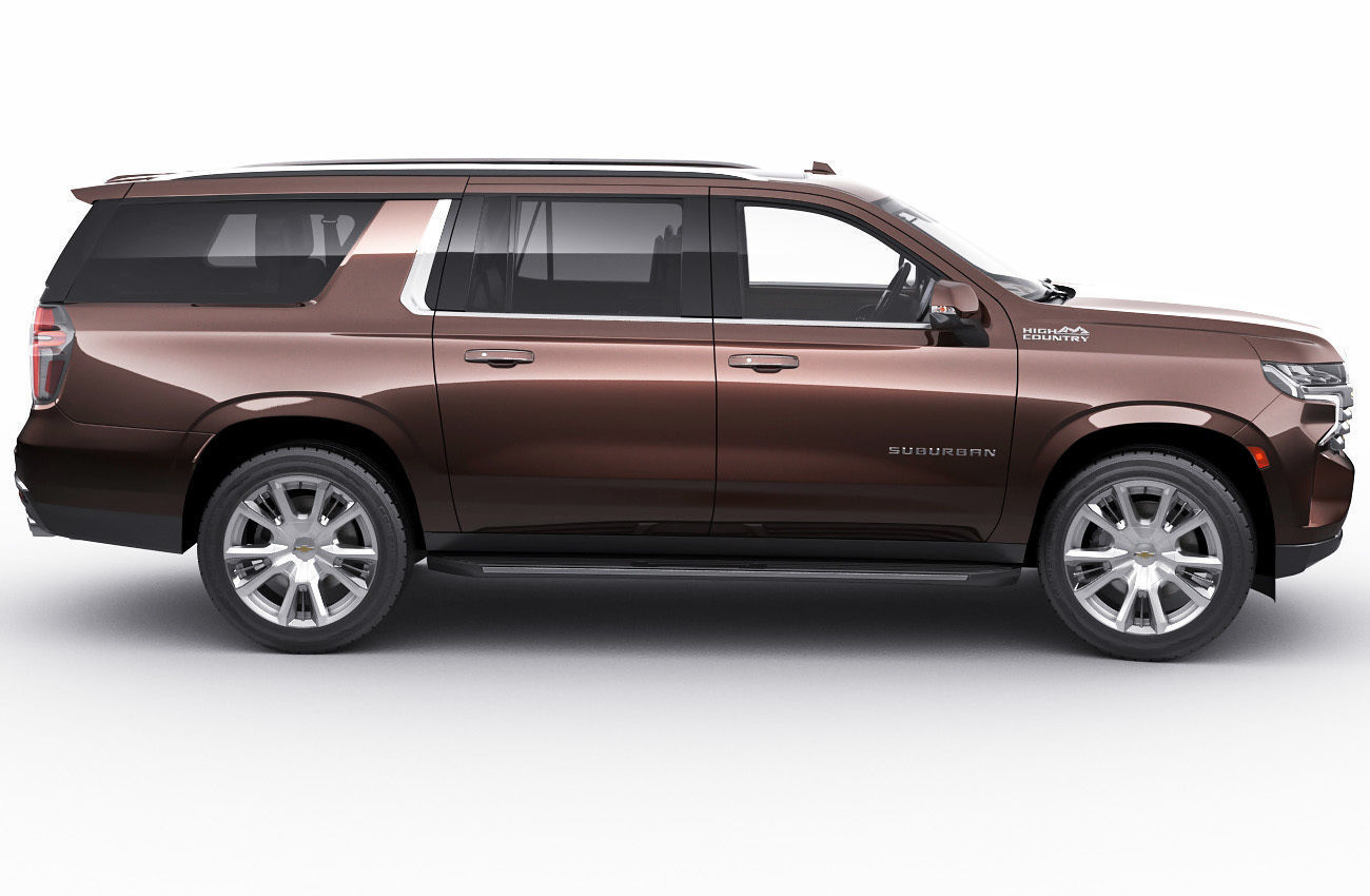 Suburban 2021 SUV 3D model | CGTrader