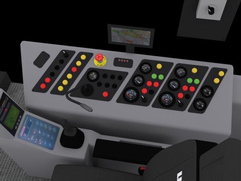 LIEBHERR R9800 3D model | CGTrader