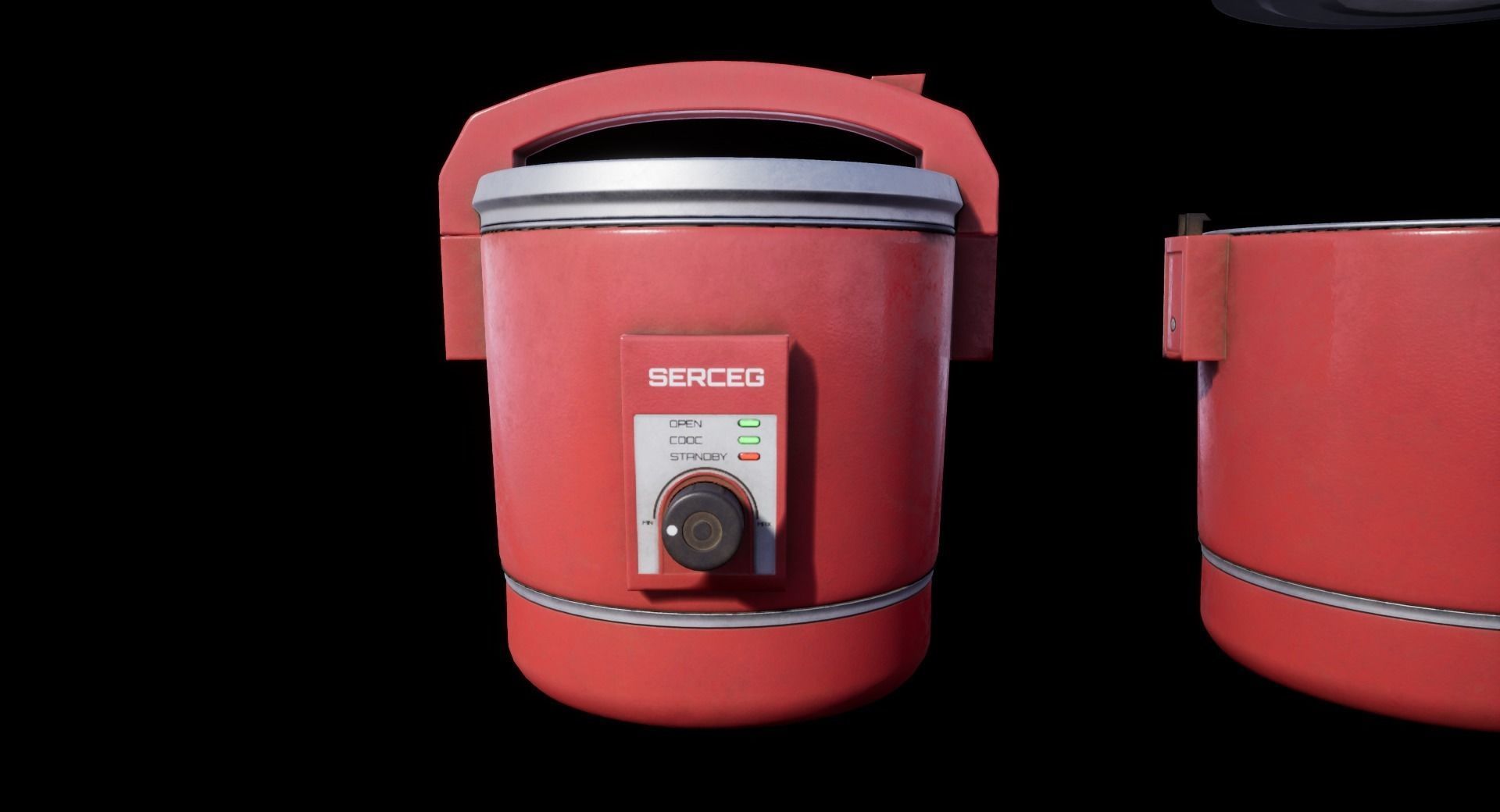 3D model Old Rice Cooker VR / AR / low-poly | CGTrader