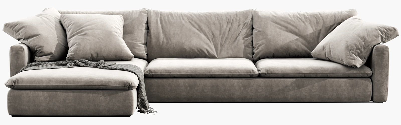 Indera Weeknd Chaise Lounge 3D model | CGTrader