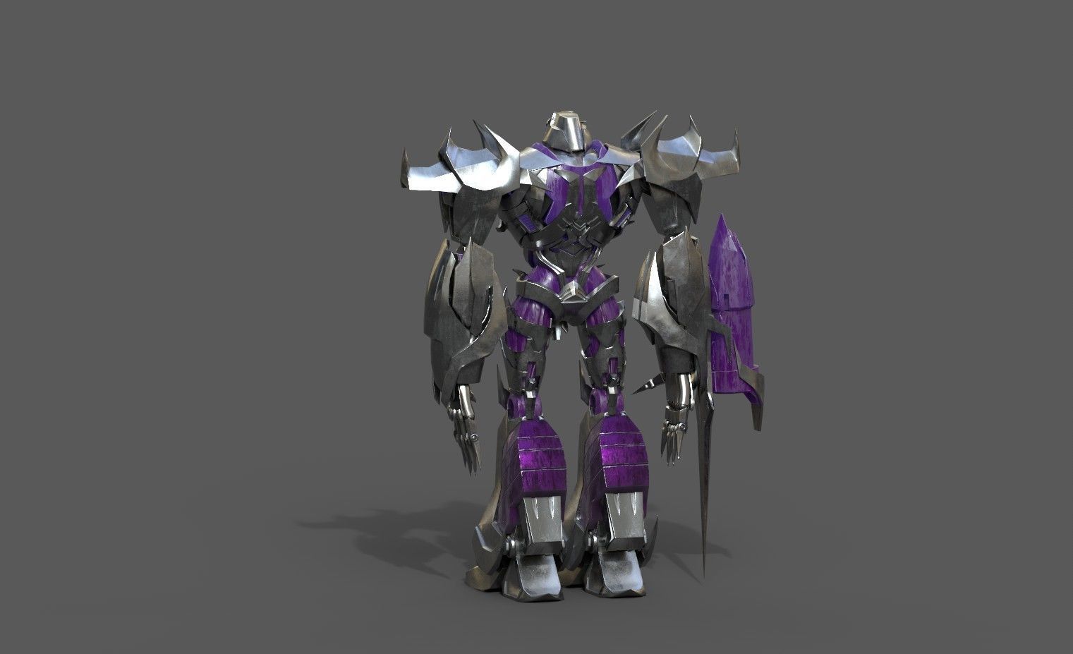 3D model TRANSFORMERS MEGATRON VR / AR / low-poly | CGTrader