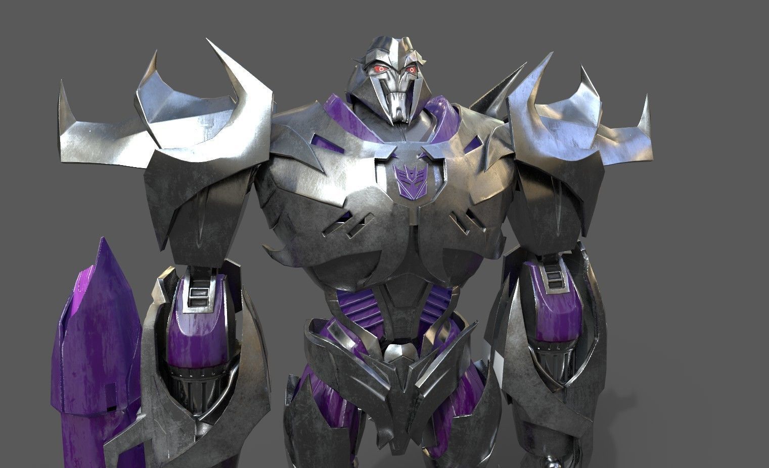 3D model TRANSFORMERS MEGATRON VR / AR / low-poly | CGTrader
