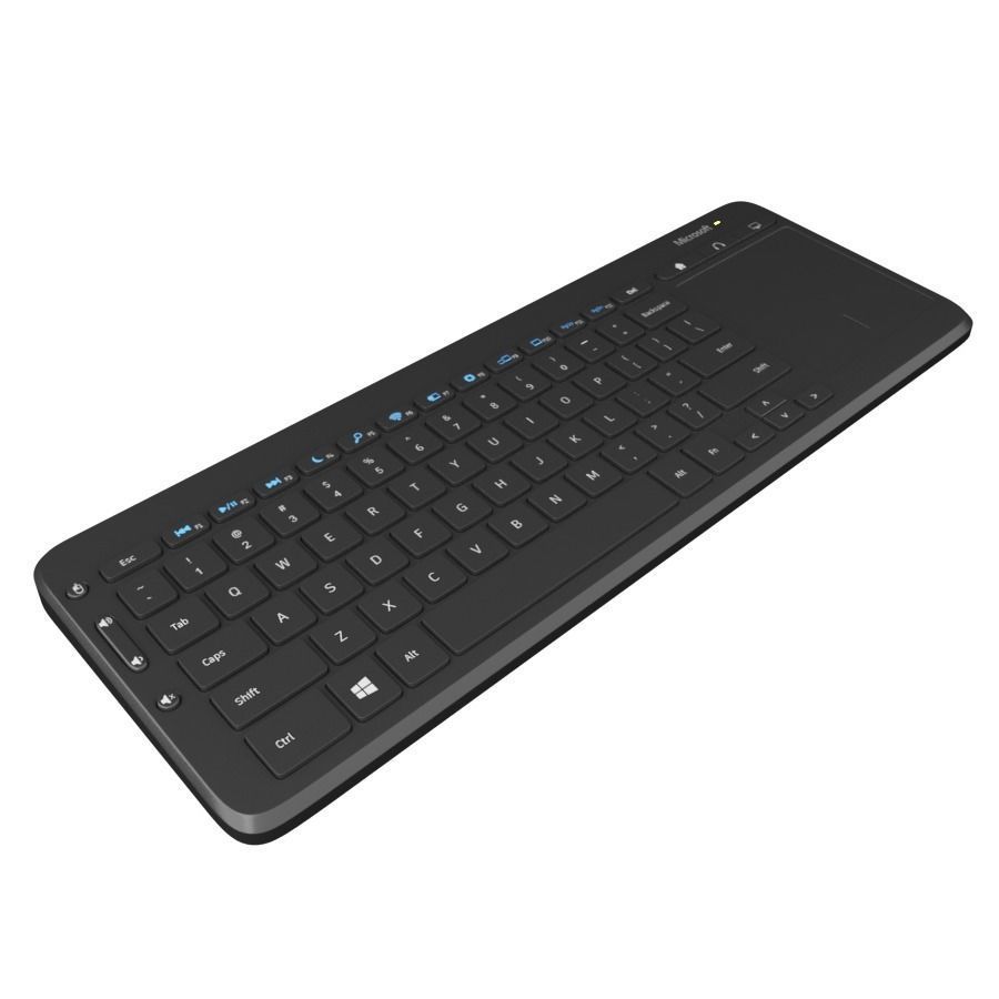 Microsoft Multimedia Keyboard 3D model | CGTrader