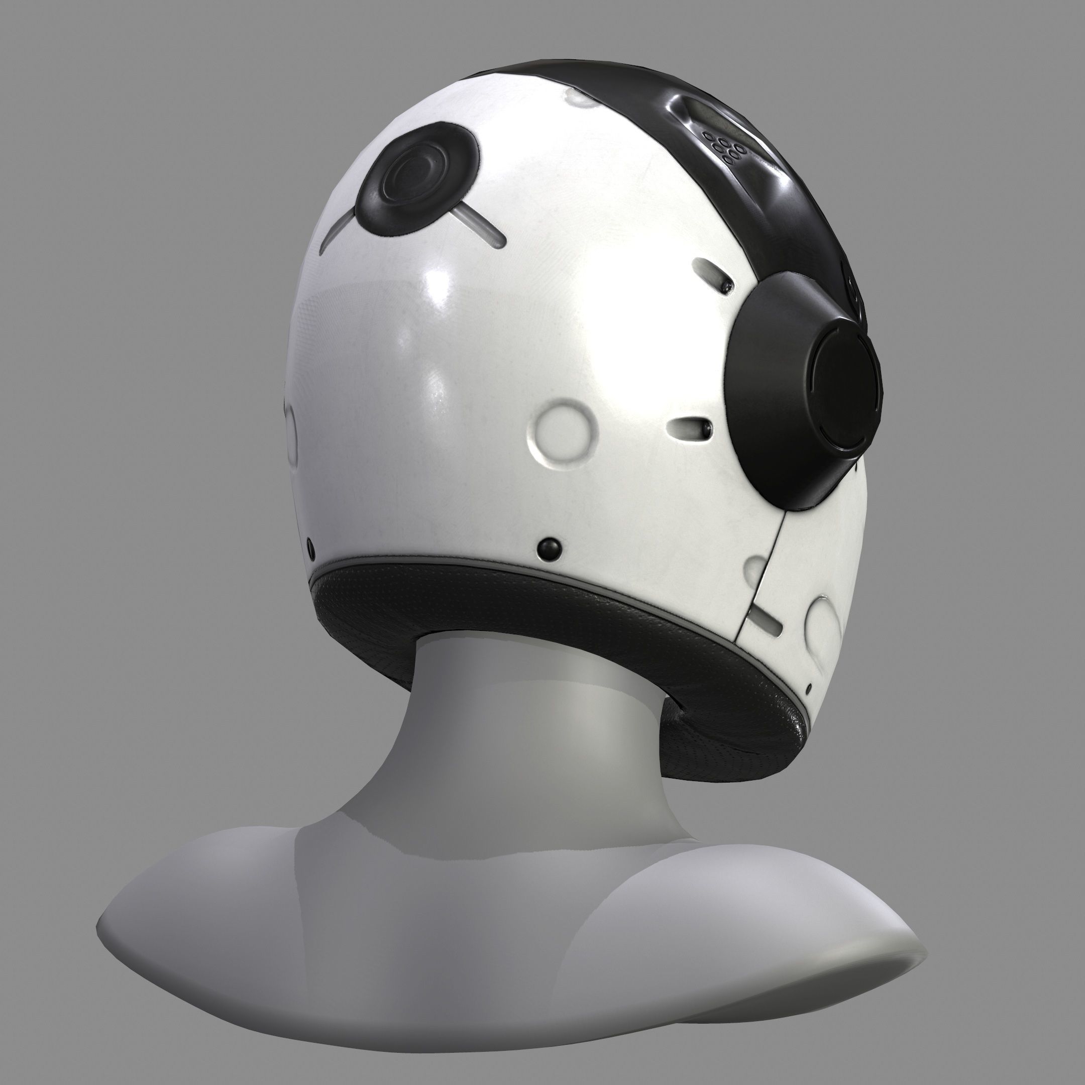 3D model FVX500 Helmet VR / AR / low-poly | CGTrader