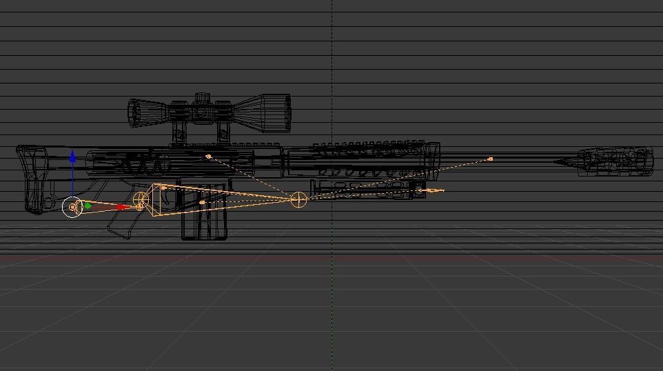 3D model Heavy Sniper Rifle VR / AR / low-poly | CGTrader
