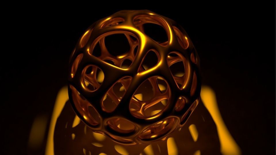 3D model Parametric Voronoi Sphere VR / AR / low-poly | CGTrader