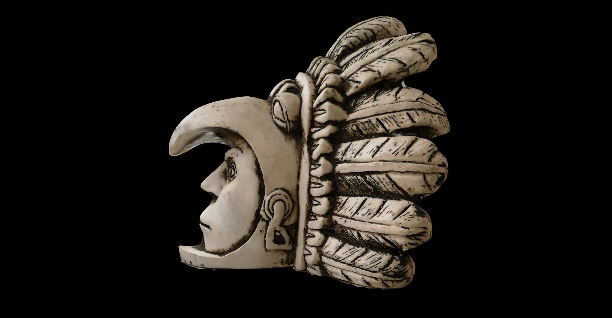 Mexican Skull Dual Face free 3D model | CGTrader