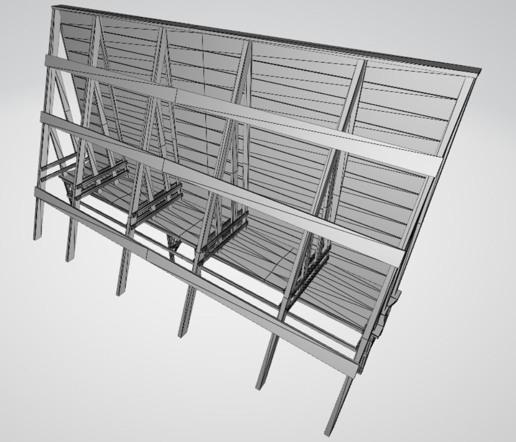 billboard retro billboard of the 30s 3D model | CGTrader