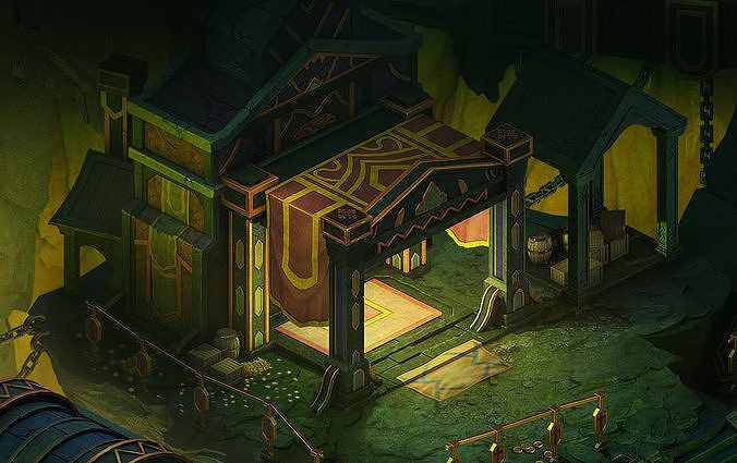 Dragon Lair - House 01 3D model | CGTrader