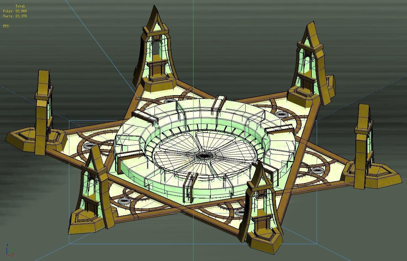 The human altar 0717 3D model | CGTrader