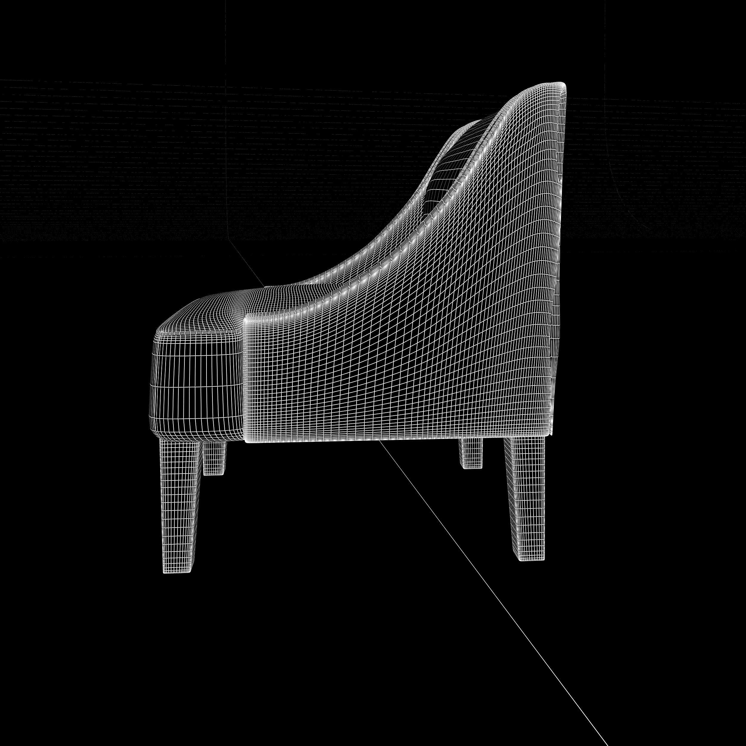 color full rexin chairs render ready vray 3D model | CGTrader