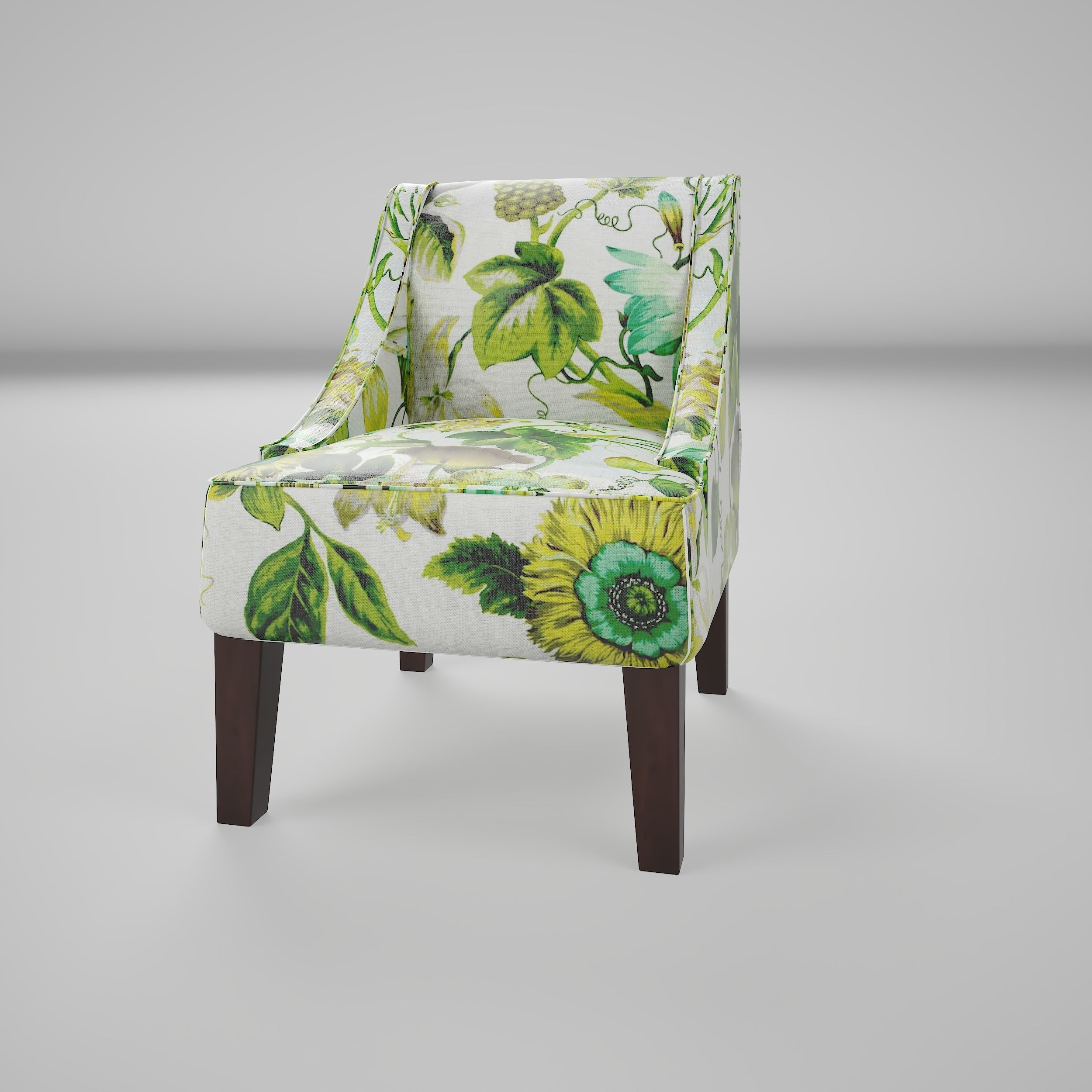 color full rexin chairs render ready vray 3D model | CGTrader