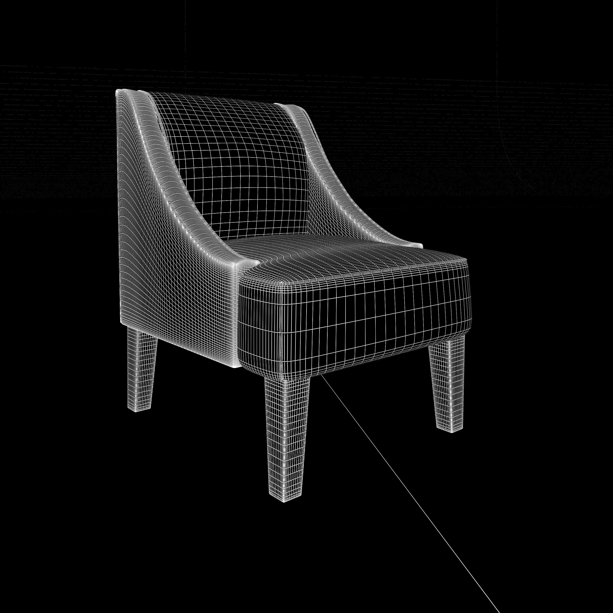 color full rexin chairs render ready vray 3D model | CGTrader