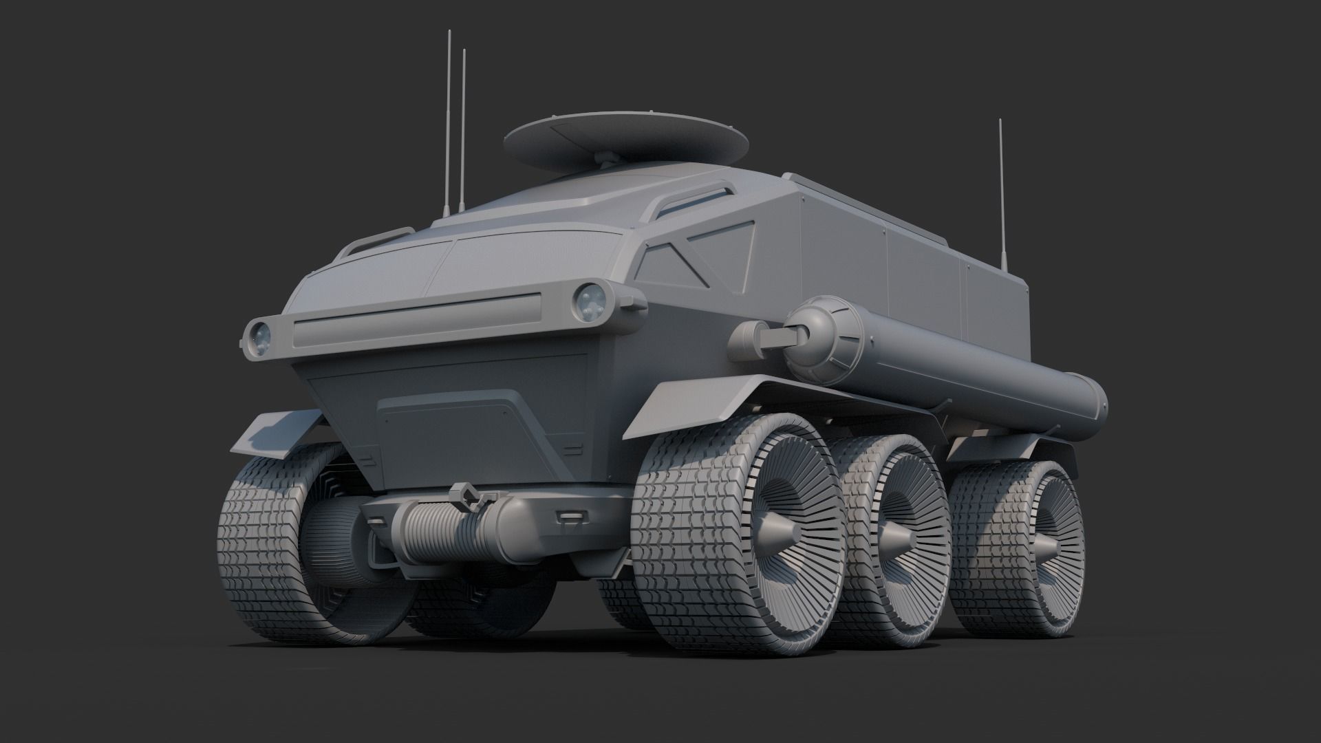 Toyota Lunar Cruiser Jaxa Moon Rover 3D model | CGTrader