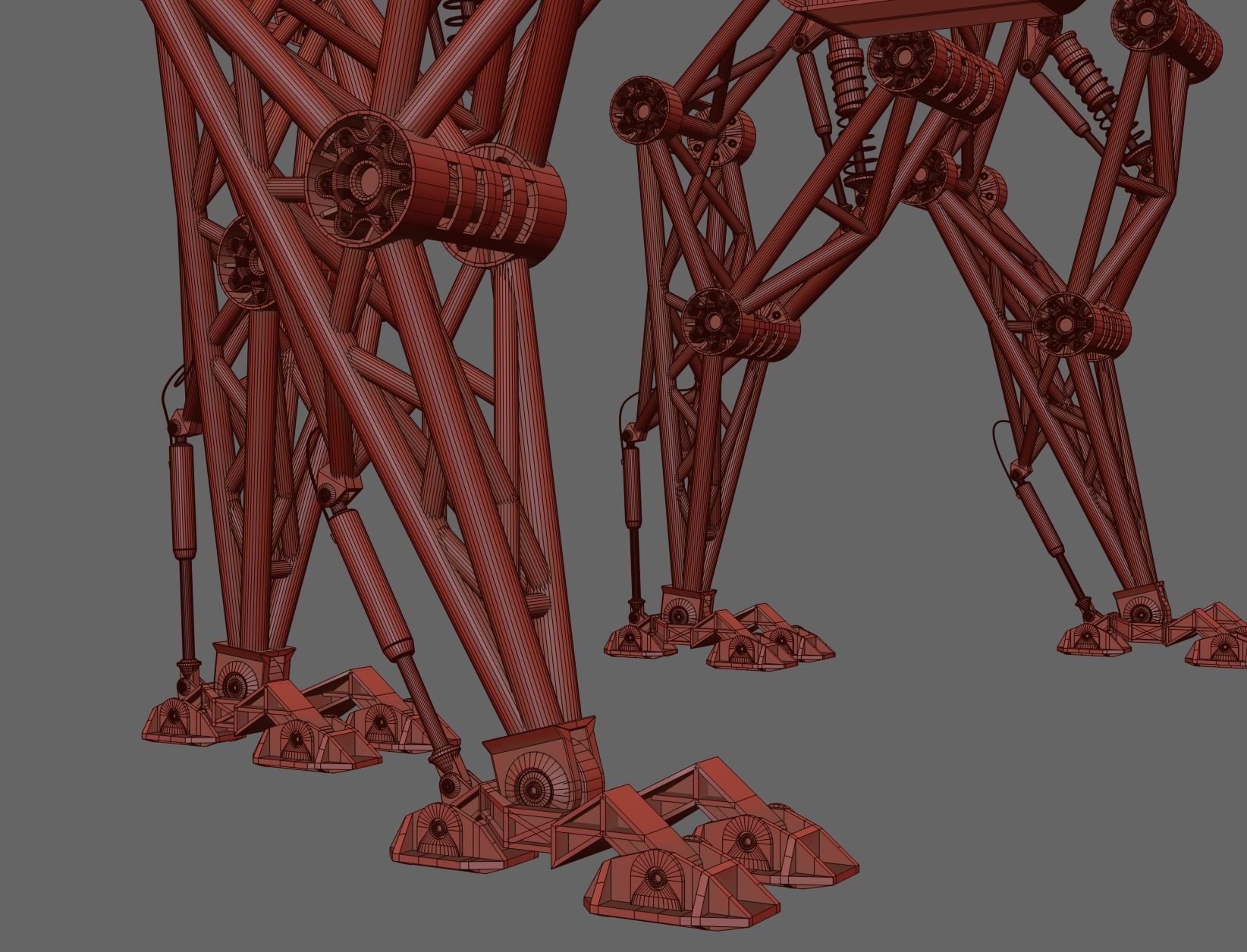 Powered exoskeleton prosthesis 3D model | CGTrader