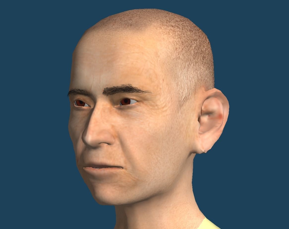 Unity Humanoid Model Male 003 free 3D model animated rigged | CGTrader