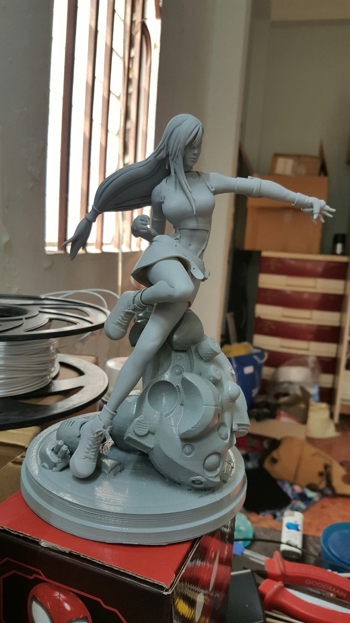 Tifa Lockhart - Final Fantasy VII Remake 3D model 3D printable | CGTrader