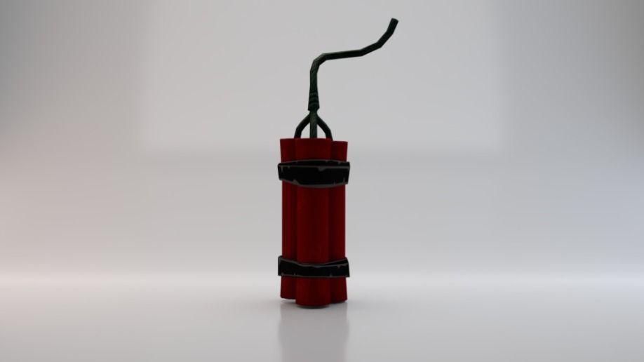 3D model Dynamite VR / AR / low-poly | CGTrader