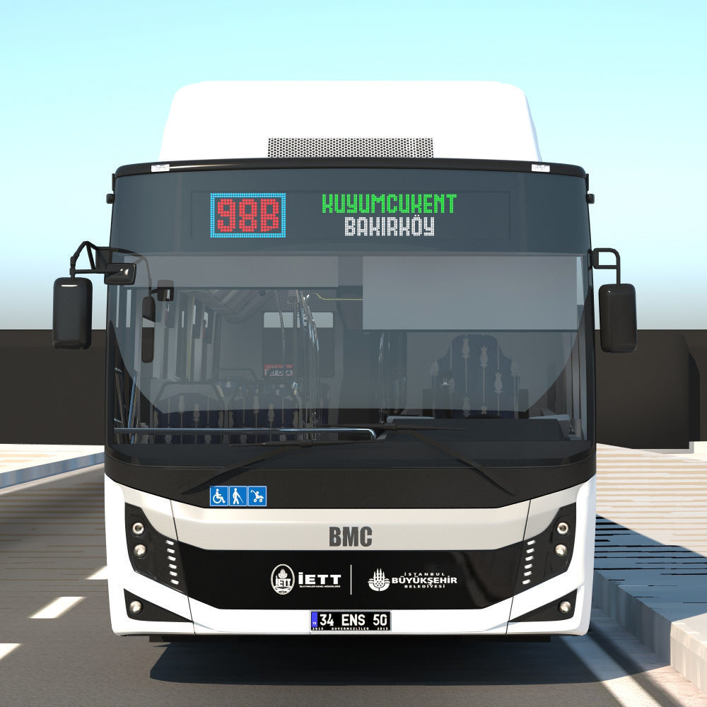 Bmc Procity CNG 2020 3D model | CGTrader