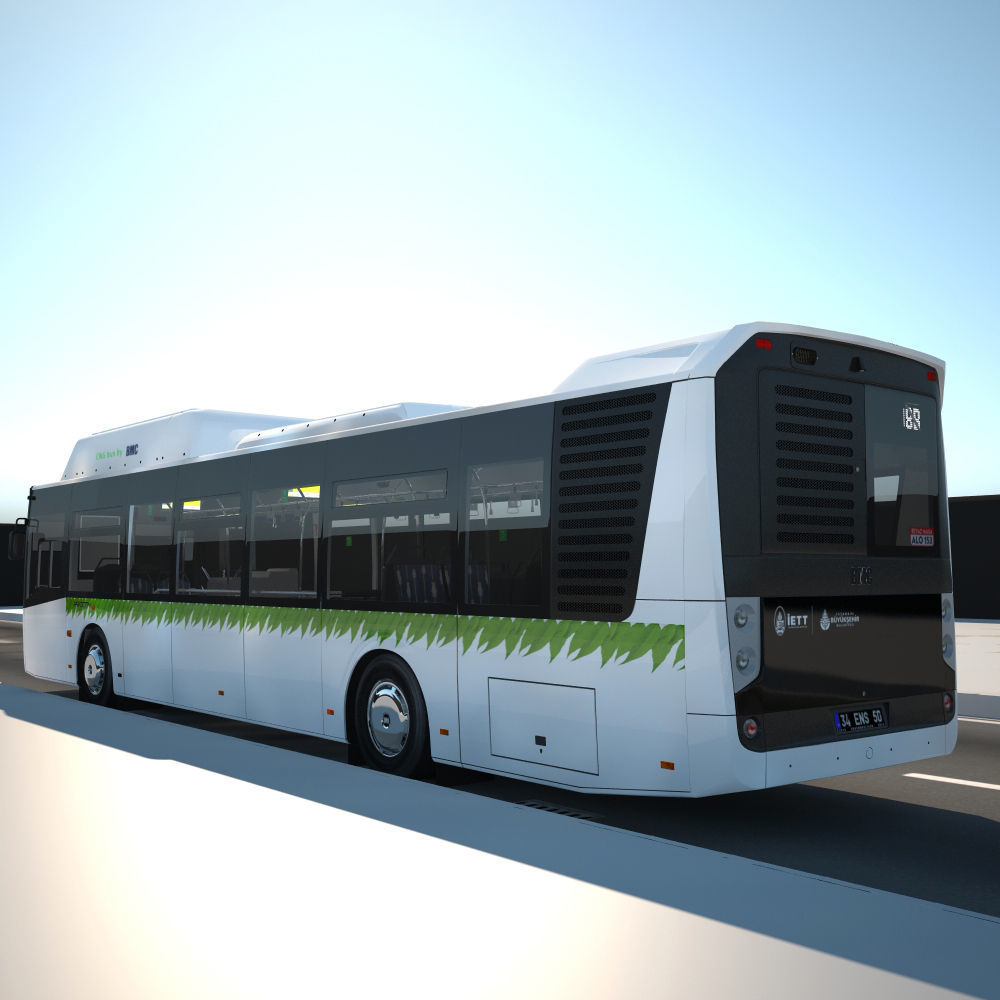 Bmc Procity CNG 2020 3D model | CGTrader