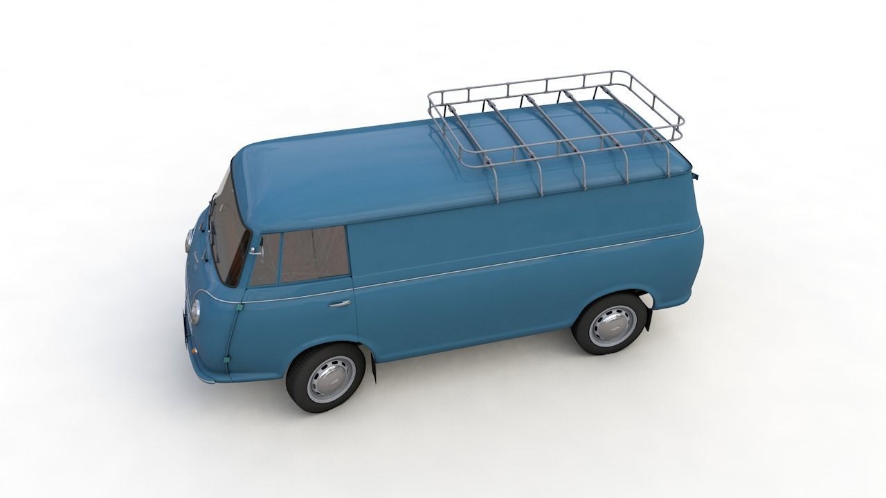 GOLIATH EXPRESS 1100 WAGEN 1957 3D model | CGTrader