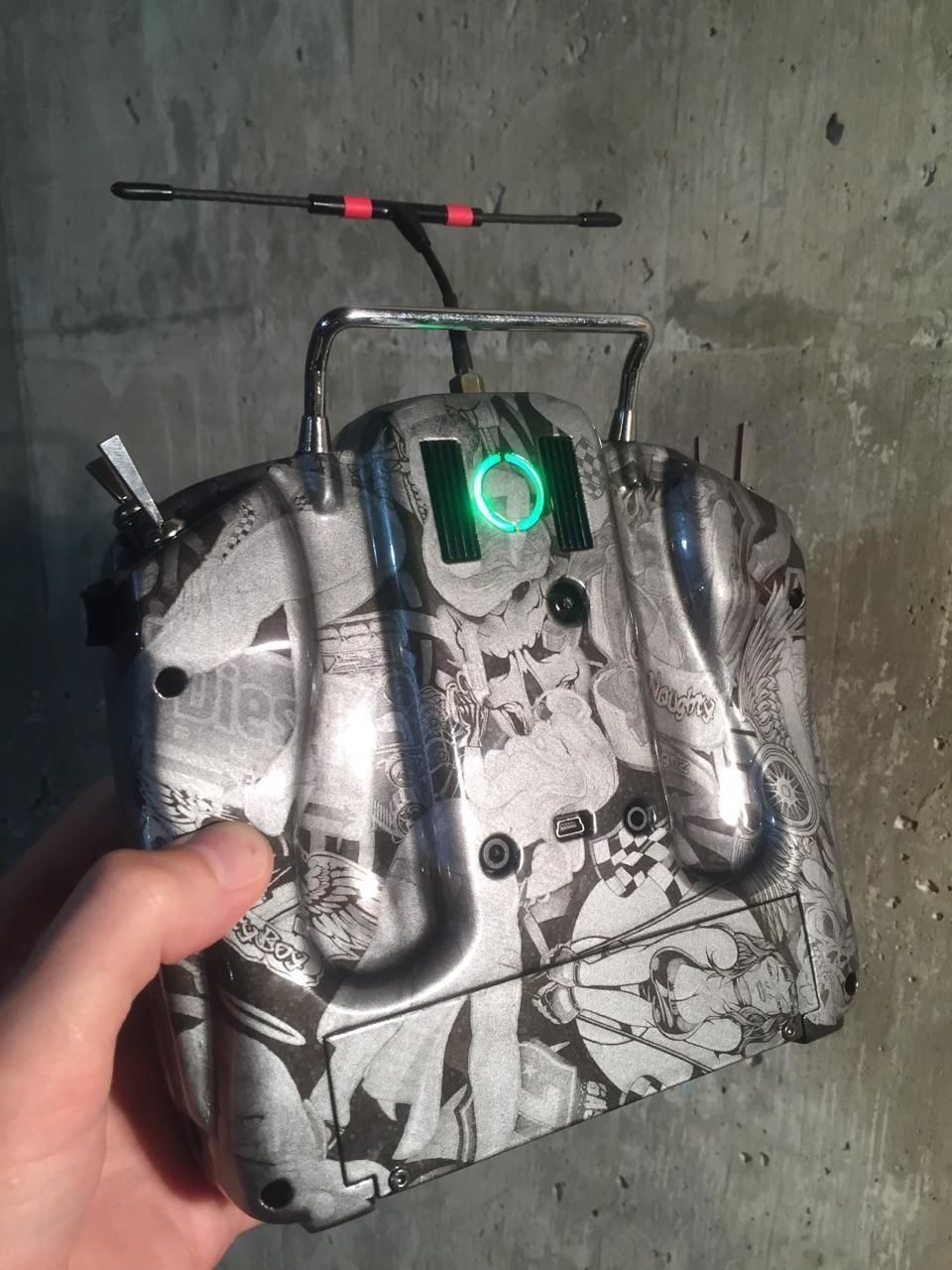 Taranis Crossfire Controller Bottom 3D model 3D printable | CGTrader