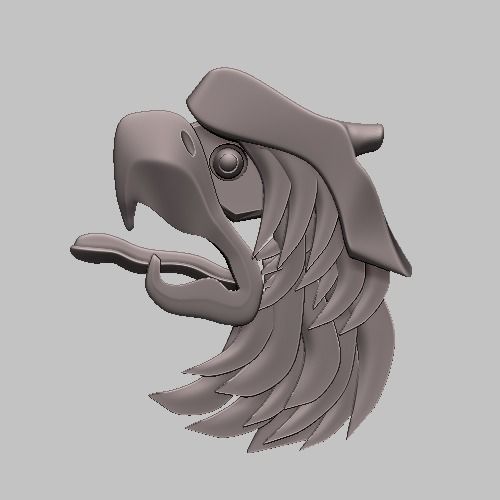 eagle stl file 3D model 3D printable | CGTrader