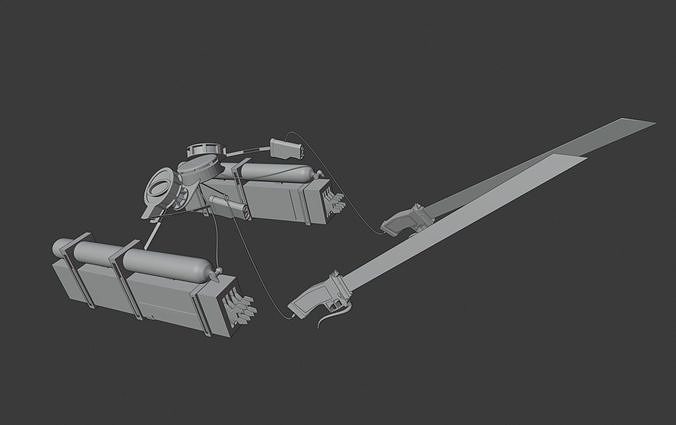 3d Maneuver Gear Blueprints