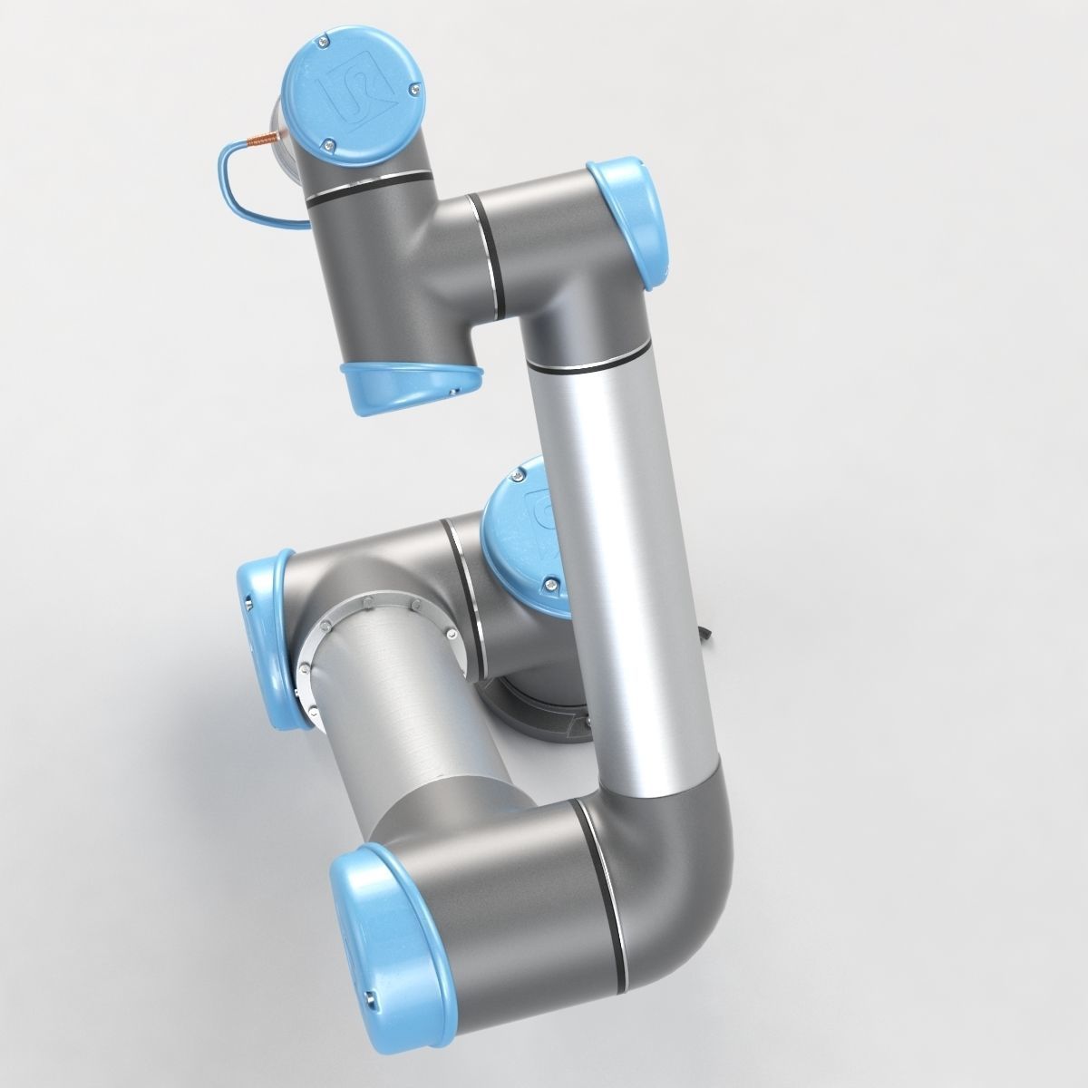 UR5 with Hitbot Electric Gripper 3D model | CGTrader