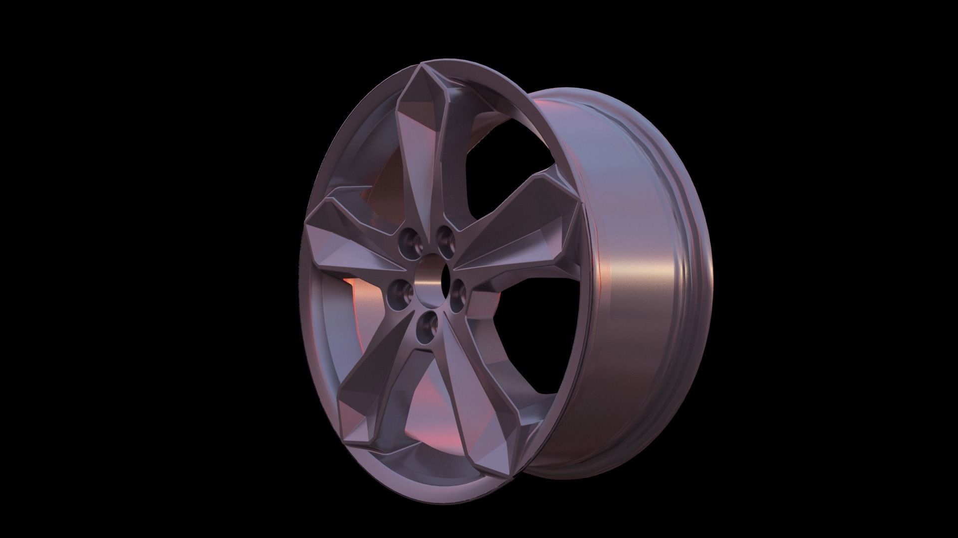 Generic Car Rims free 3D model | CGTrader