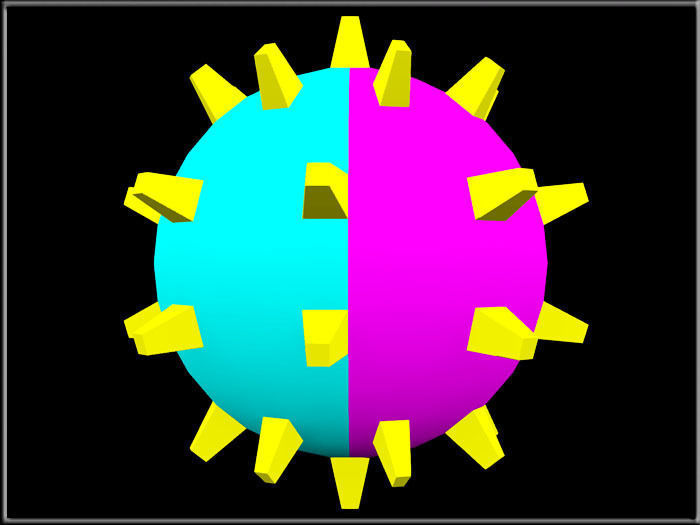 3D model Spike Ball 02 VR / AR / low-poly | CGTrader