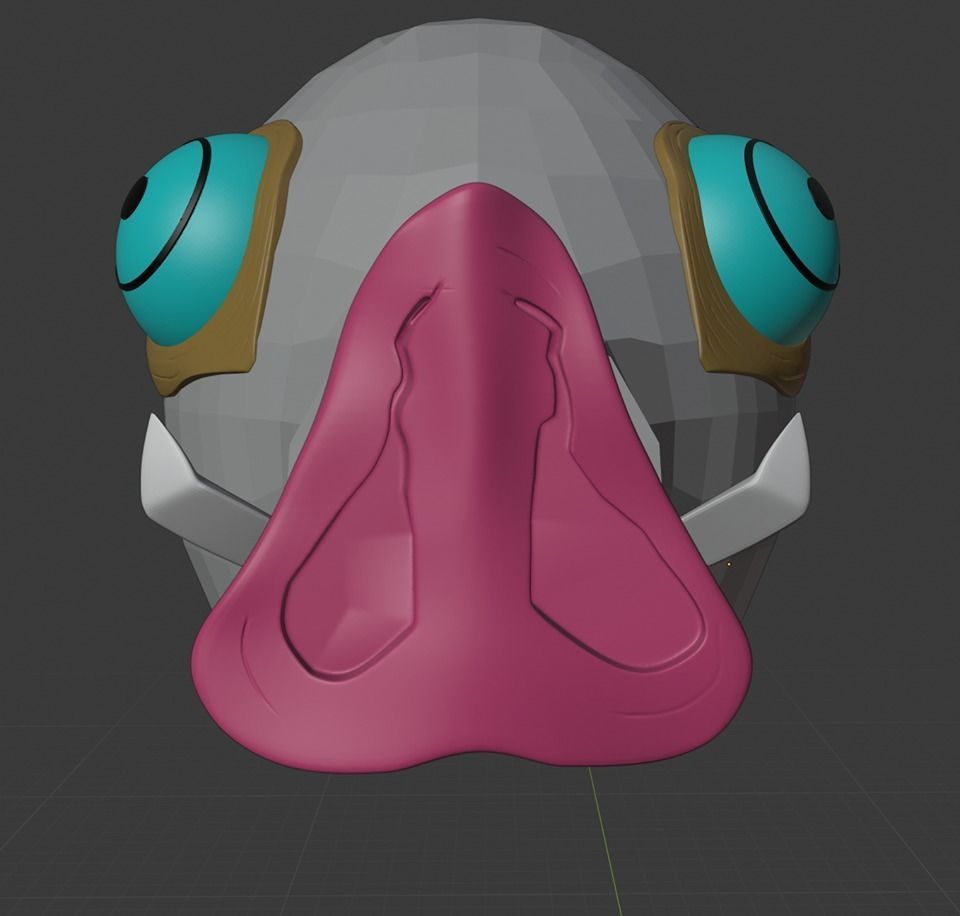fursuit inosuke mask cosplay demon slayer 3D model 3D printable | CGTrader