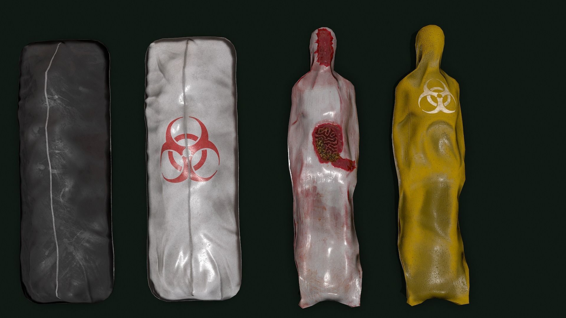 3D model Dead Man Low-poly 3D model v2 VR / AR / low-poly | CGTrader