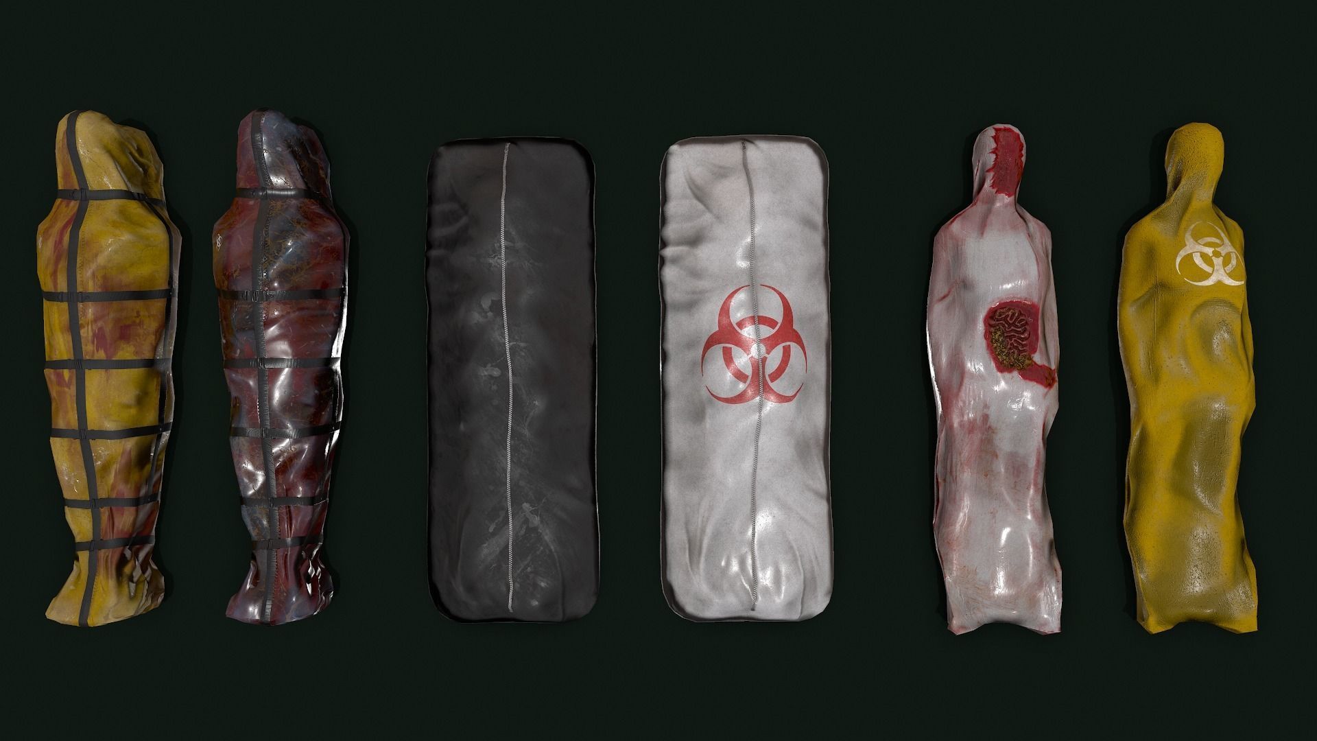 3D model Dead Man Low-poly 3D model v2 VR / AR / low-poly | CGTrader