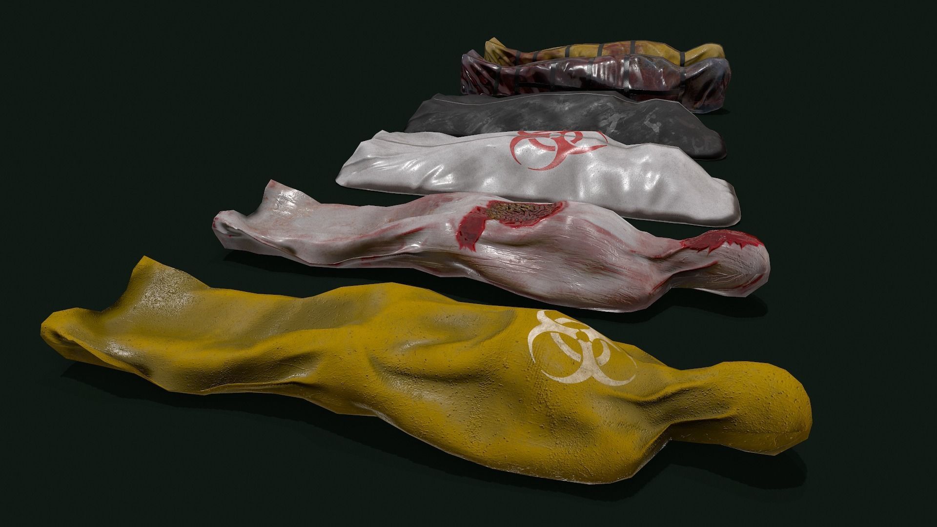 3D model Dead Man Low-poly 3D model v2 VR / AR / low-poly | CGTrader