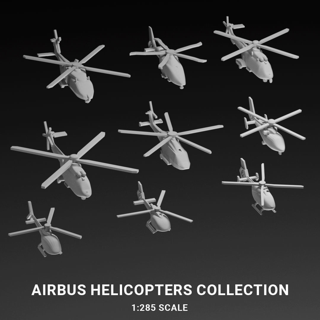 Airbus Helicopters 3D model 3D printable | CGTrader