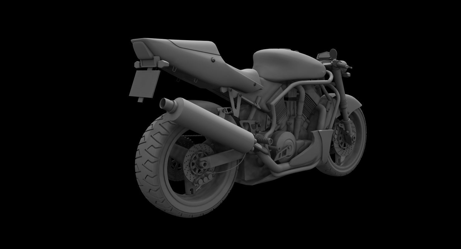Race motorbike final 3d model 3D model | CGTrader
